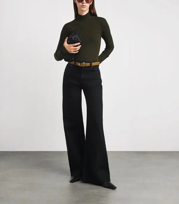 Khaite Dane Wide-leg Jeans