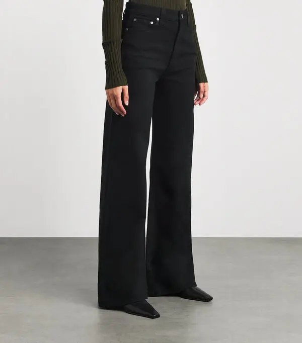 Khaite Dane Wide-leg Jeans