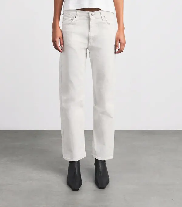 Rag & Bone Harlow Mid-rise Straight Jeans