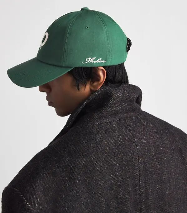 SYSTEM Cotton Embroidered Logo Cap