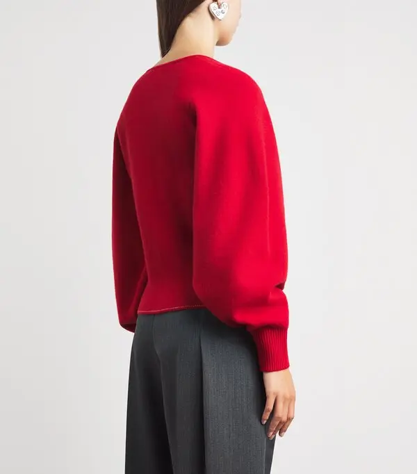 Jacquemus Wool-cashmere Tempo Cardigan