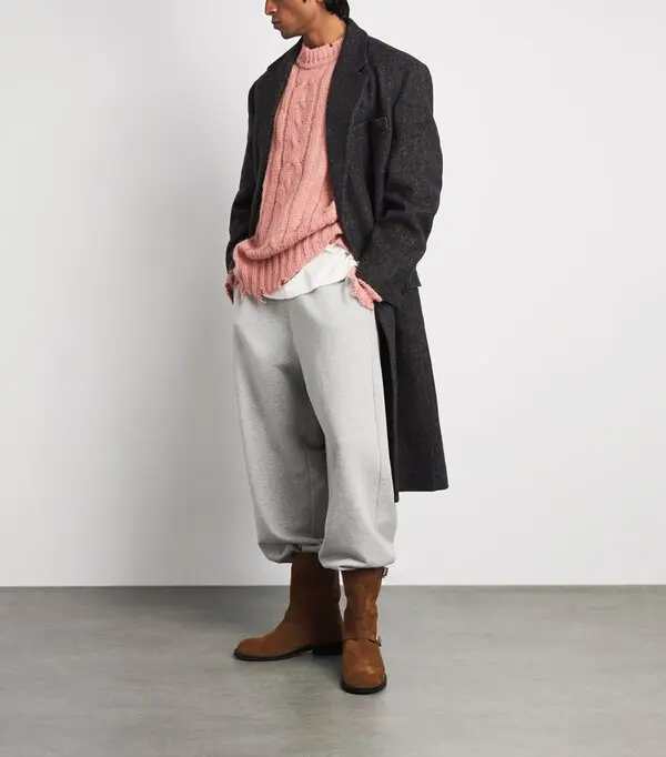 SYSTEM Wool Single-breasted Overcoat