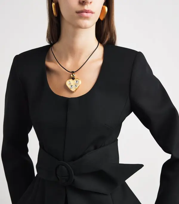 Jacquemus Virgin Wool Fitted Miami Jacket