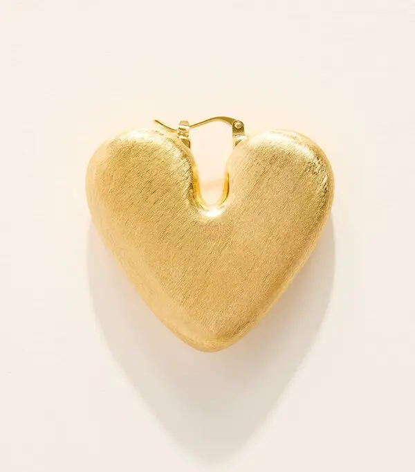 Jacquemus Crystal-embellished Heart Earrings