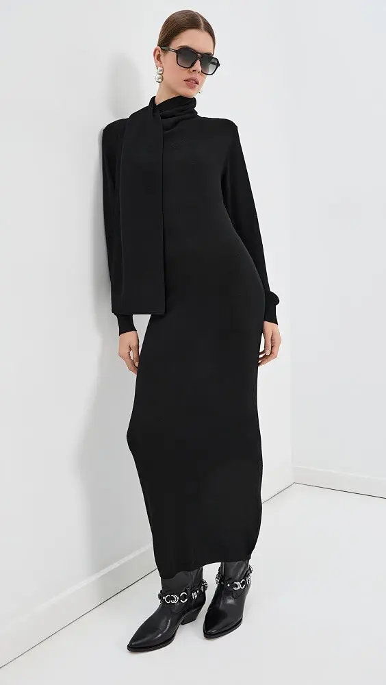 FRENKEN Carve Scarf Dress