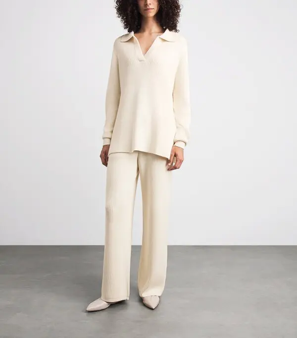 Olivia Von Halle Silk-cashmere-blend Hutton Pyjama Set