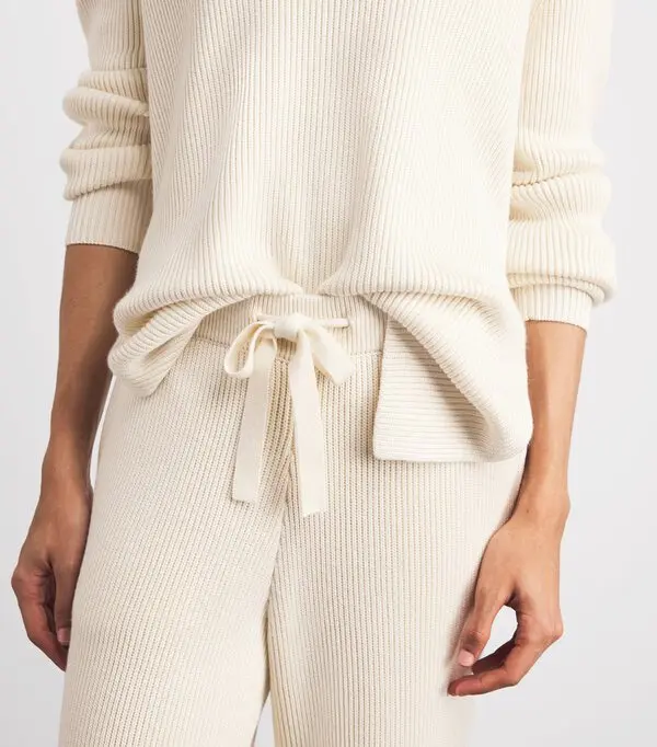Olivia Von Halle Silk-cashmere-blend Hutton Pyjama Set