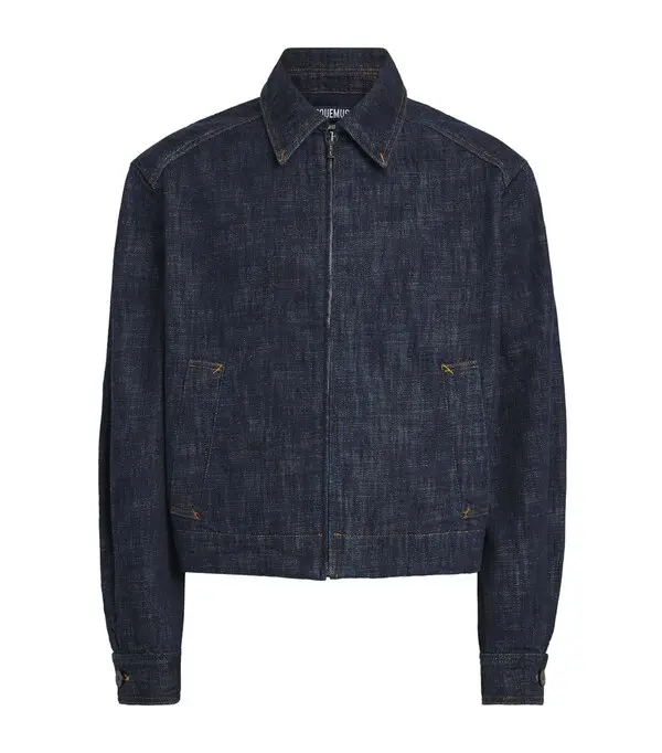 Jacquemus Logo Denim Jacket