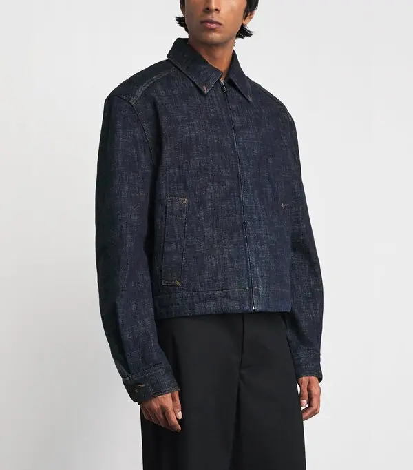 Jacquemus Logo Denim Jacket