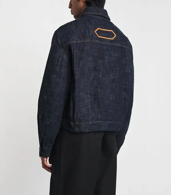 Jacquemus Logo Denim Jacket