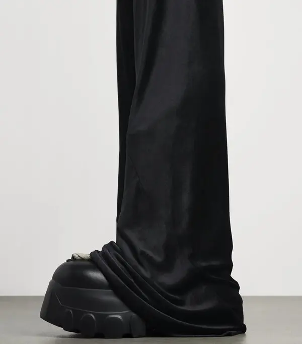 Rick Owens Tower Bias Trousers - Black