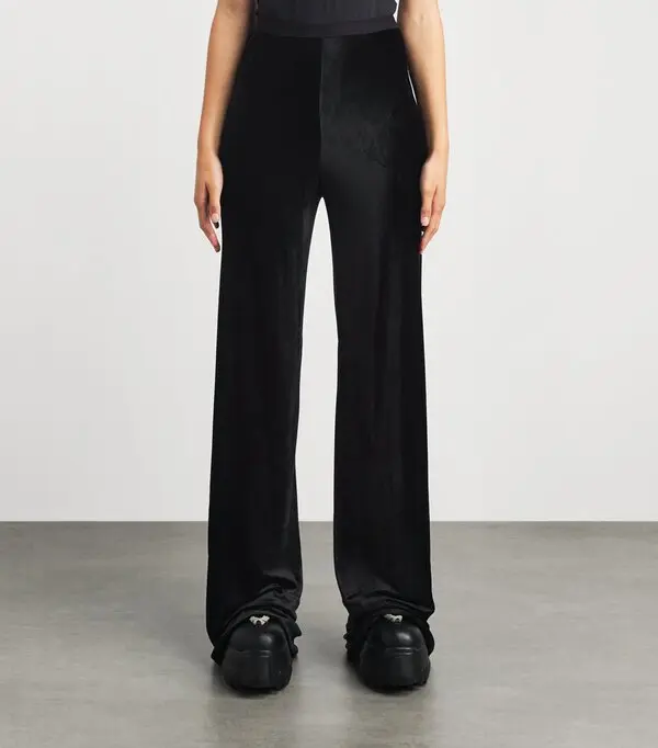 Rick Owens Tower Bias Trousers - Black