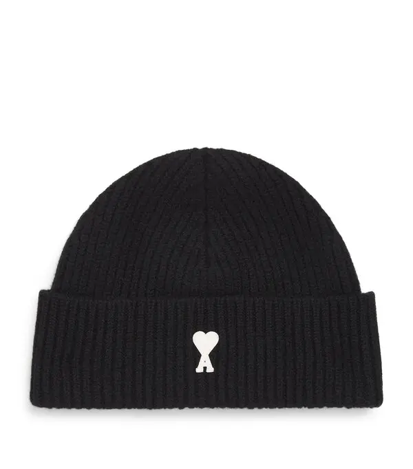 AMI Paris Wool De Coeur Beanie