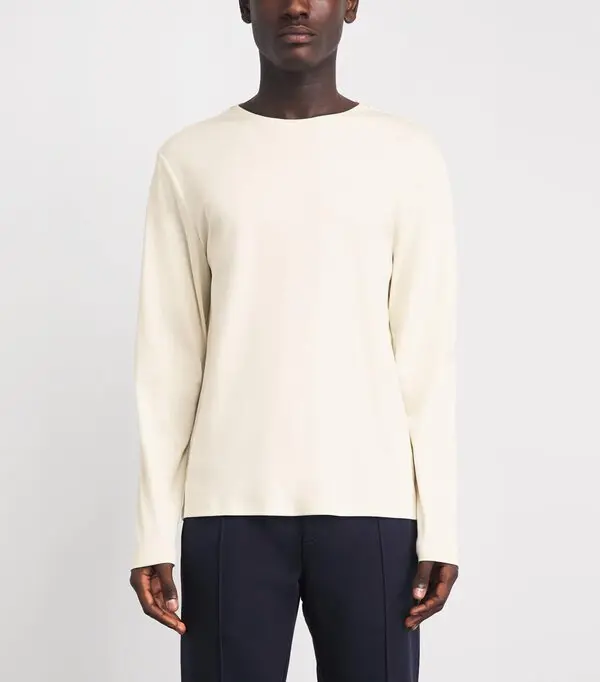 Bogner Supima Cotton Arvid Sweater - Ivory