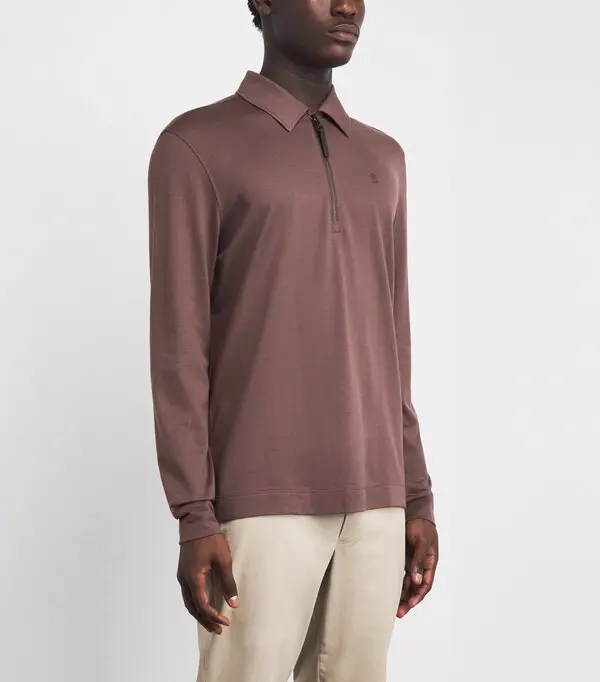Bogner Bailey Long-sleeve Polo Shirt