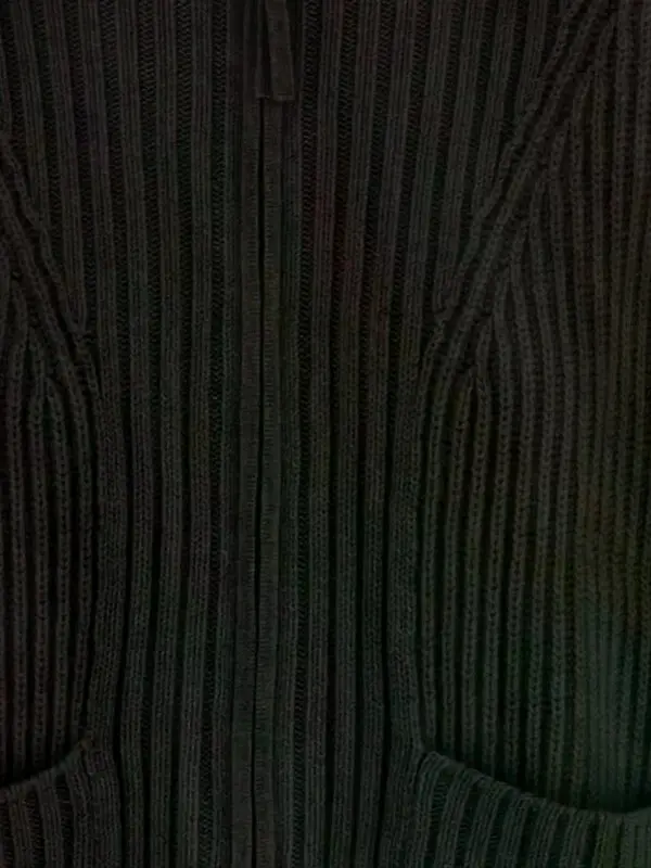 Arch4 Ribbed-knit Cardigan