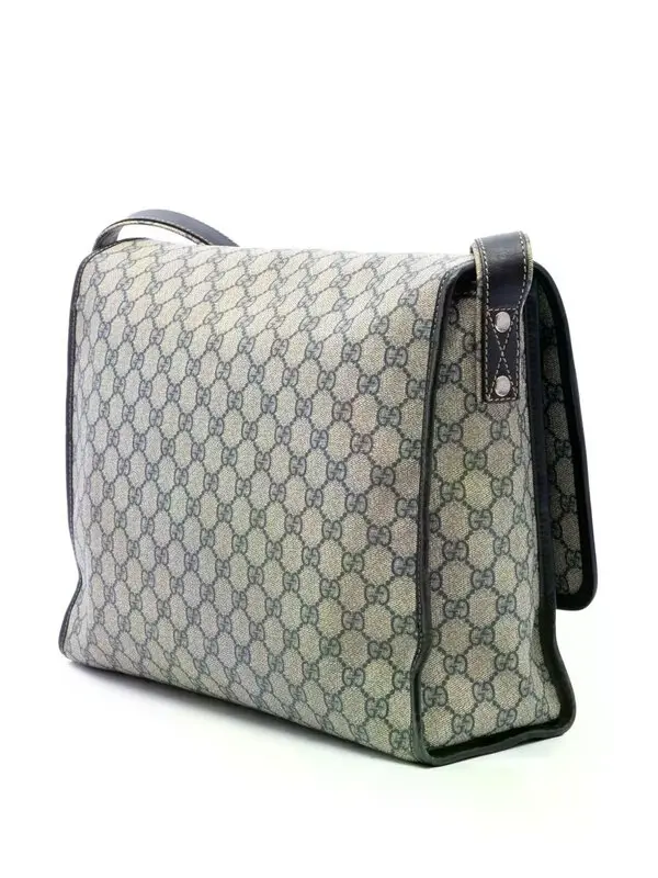 Gucci 2016-2026 Gg Supreme Web Messenger Bag Crossbody Bag