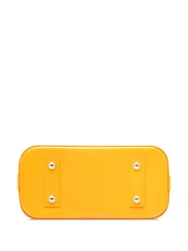 LOUIS VUITTON 2012 Monogram Vernis Alma Bb Satchel