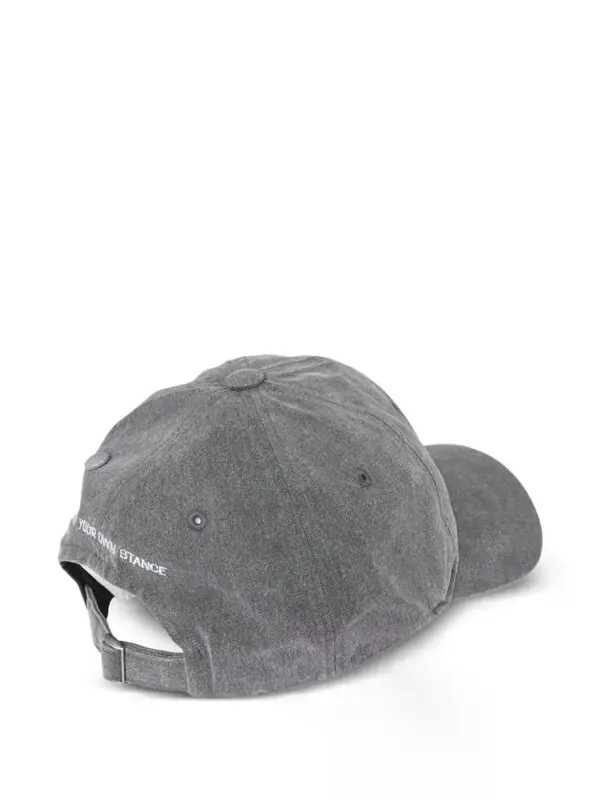 Stance Logo-embroidered Baseball Cap - Grey