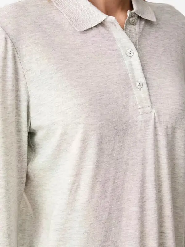 Gant Long-sleeve Polo Shirt - Grey