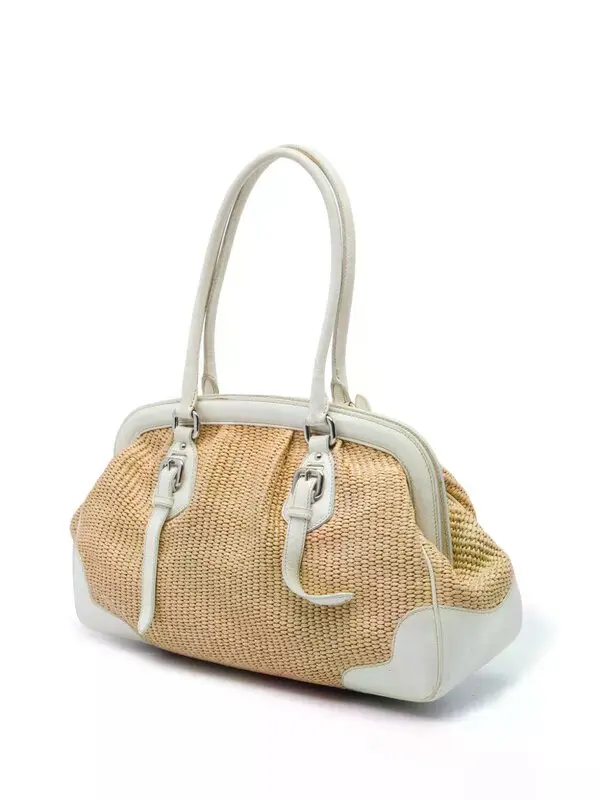 Prada 2013-2026 Raffia Shoulder Bag