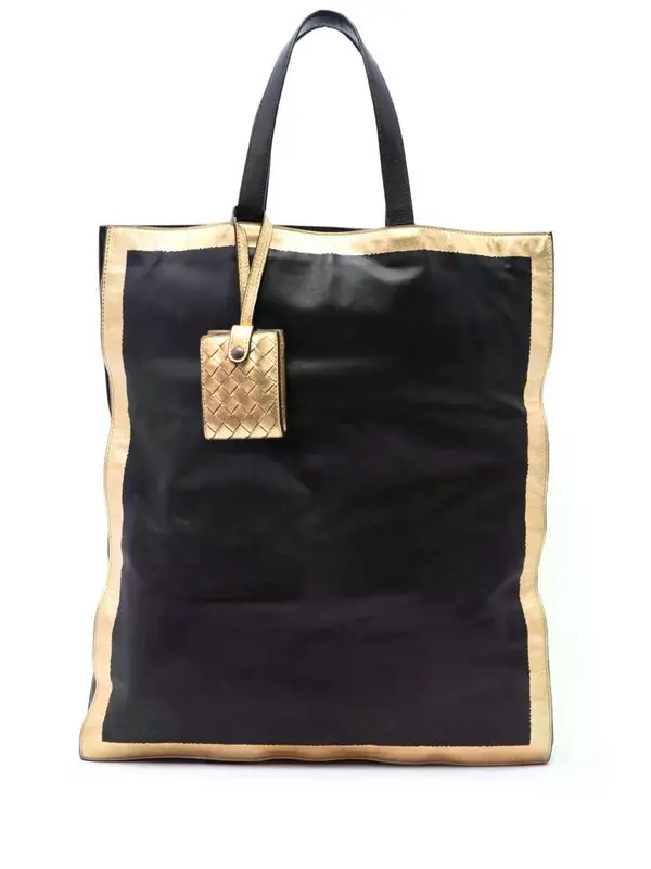 Bottega Veneta 2012-2026 Lambskin Tote Bag - Black