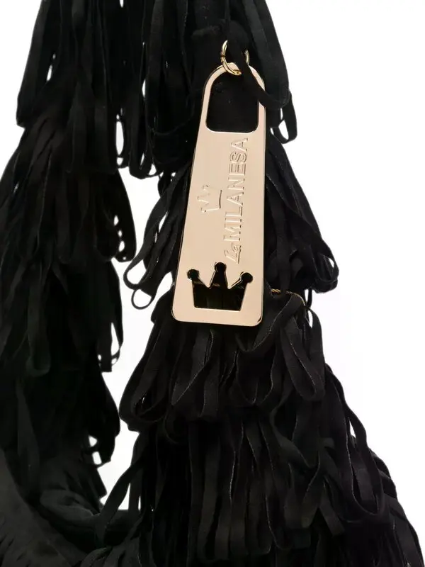 LA MILANESA Capucine Fringed Tote Bag