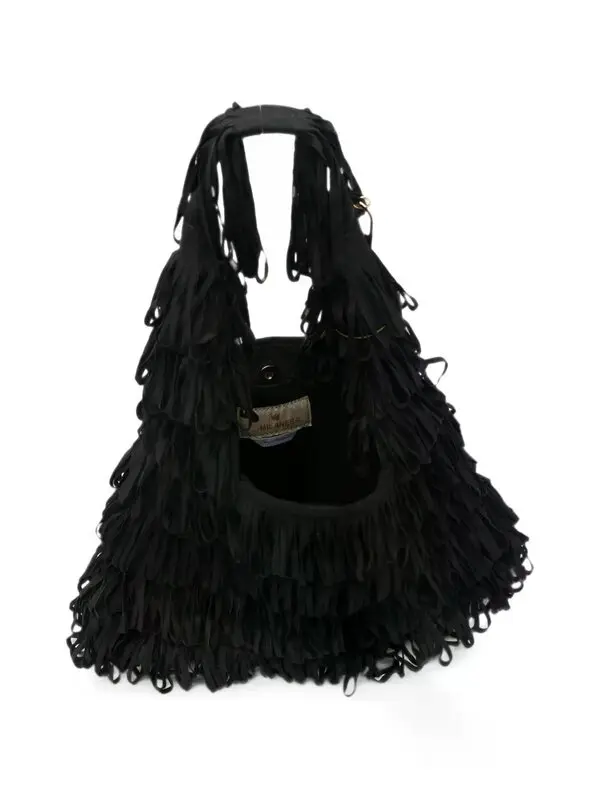 LA MILANESA Capucine Fringed Tote Bag