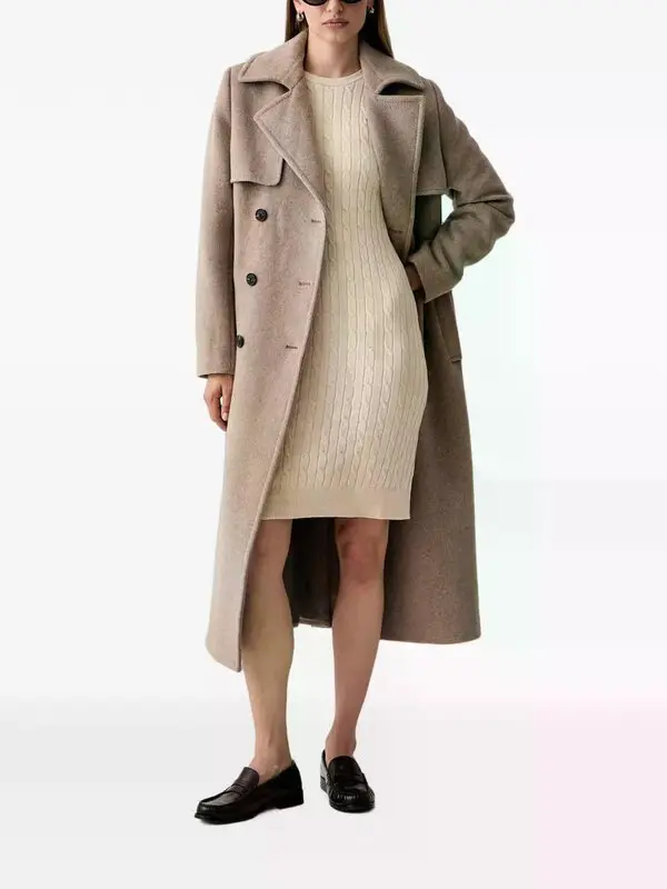 Gant Cable-knit Long-sleeve Mini Dress