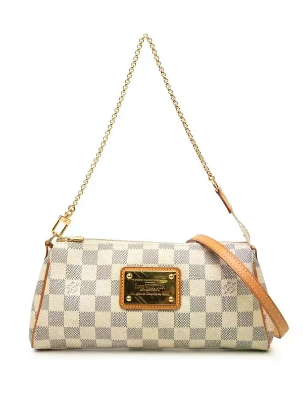 LOUIS VUITTON 2010 Damier Azur Eva Satchel