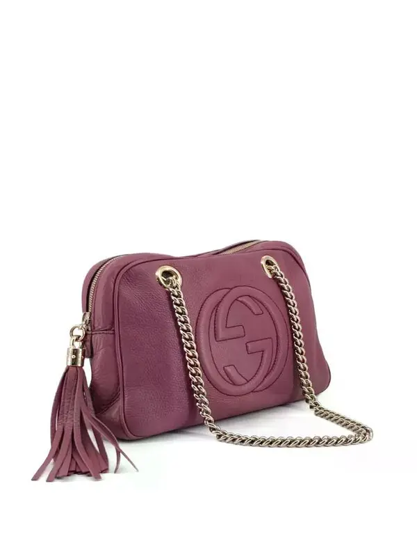Gucci 2000-2015 Calfskin Soho Chain Zip Shoulder Bag