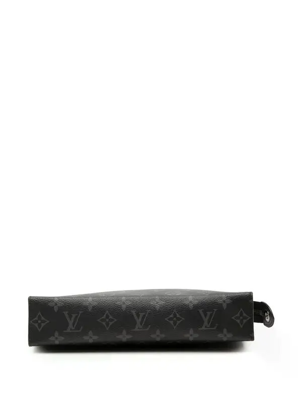 LOUIS VUITTON 2018 Monogram Eclipse Pochette Voyage Mm Clutch Bag