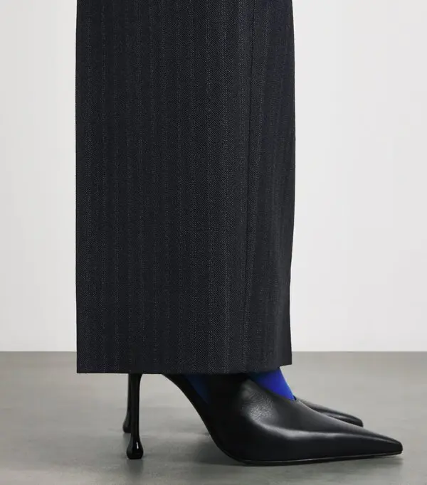 JIL SANDER Wool Stripe Trousers