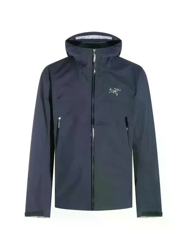 Arc'teryx Beta Logo-embroidered Hooded Jacket - Black