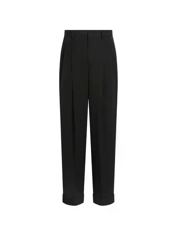 Dolce & Gabbana Wool Gabardine Trousers