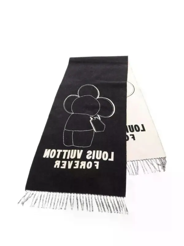 LOUIS VUITTON 2018 Vivienne City Scarf - Black