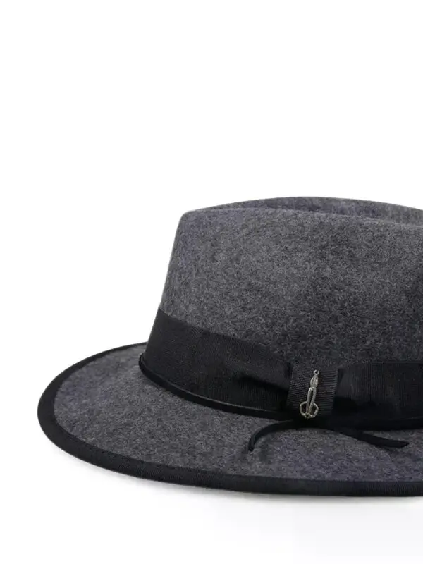 FILIPPO CATARZI Caracas Grosgrain-ribbon Fedora Hat