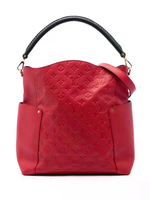 LOUIS VUITTON 2015 Monogram Empreinte Bagatelle Satchel