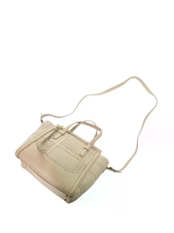 FERRAGAMO 2010-2020 Calfskin And Suede Amy Satchel