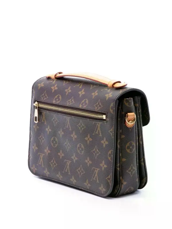 LOUIS VUITTON 2016 Monogram Pochette Metis Satchel