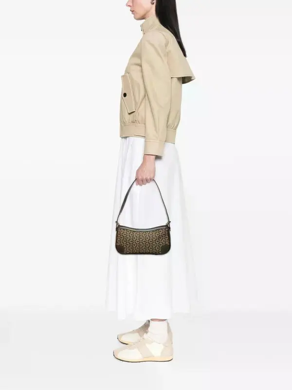 Celine 2002 C Macadam Canvas Shoulder Bag