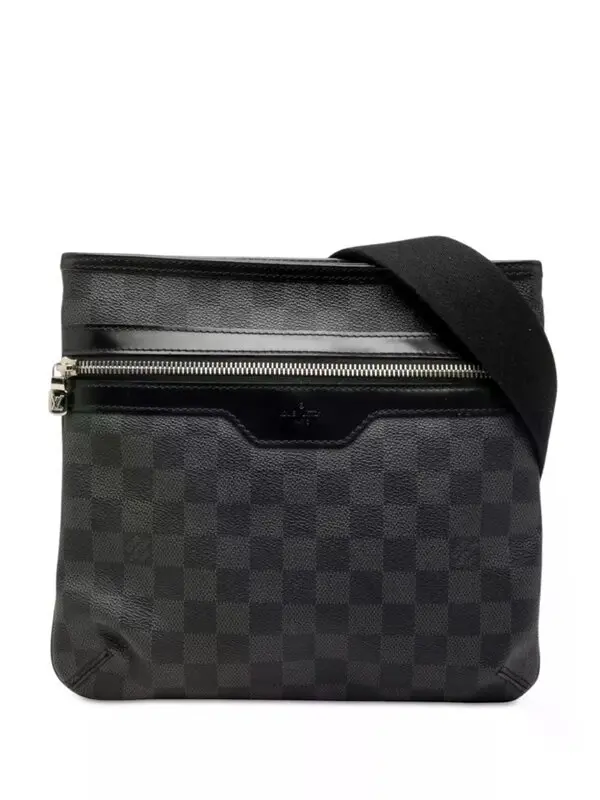 LOUIS VUITTON 2009 Damier Graphite Thomas Crossbody Bag
