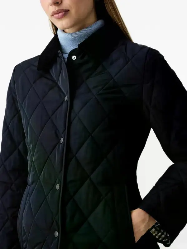 Gant Quilted Corduroy-collar Jacket