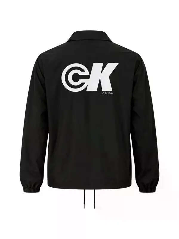 Calvin Klein Logo-print Shell Jacket