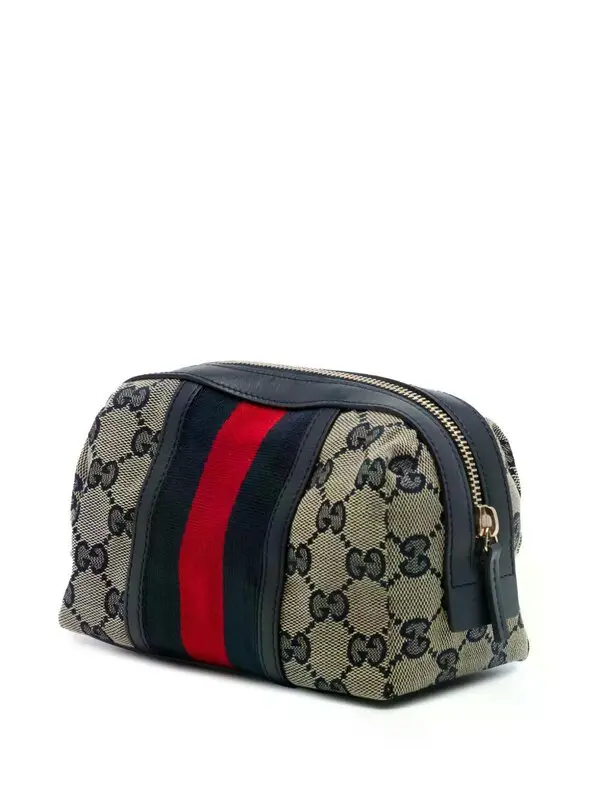 Gucci 2000-2015 Gg Canvas Web Pouch