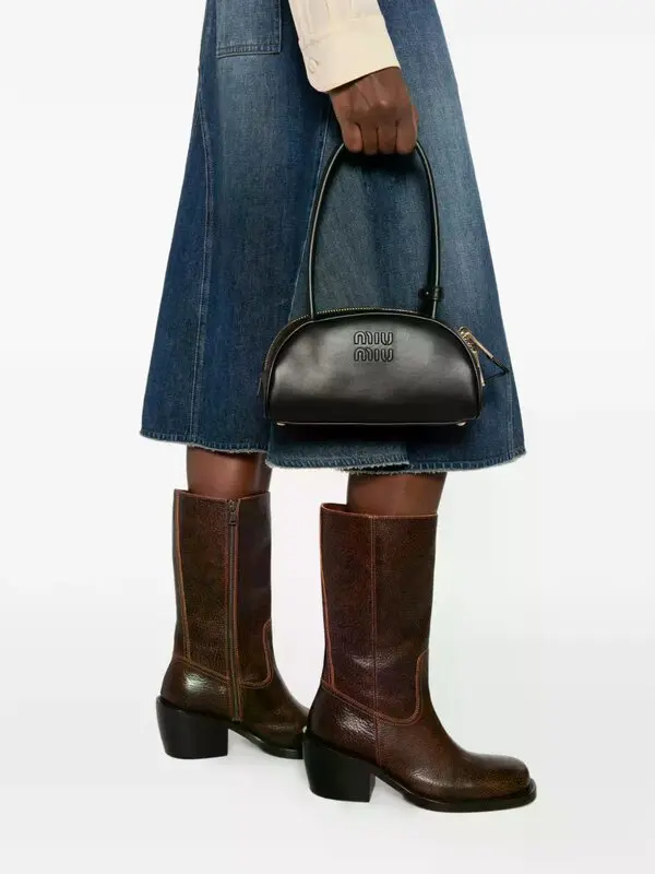 Rabanne Logo-embossed Bucket Bag