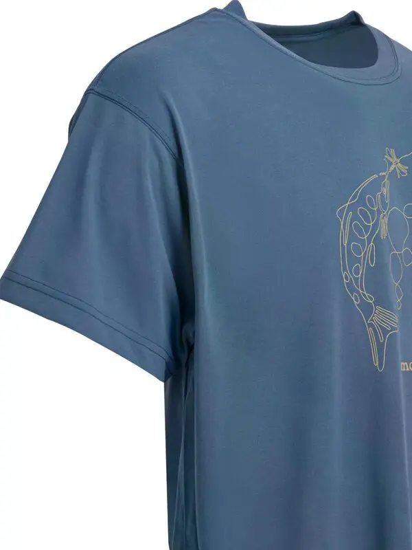 MONTBELL Wickron Graphic-print T-shirt