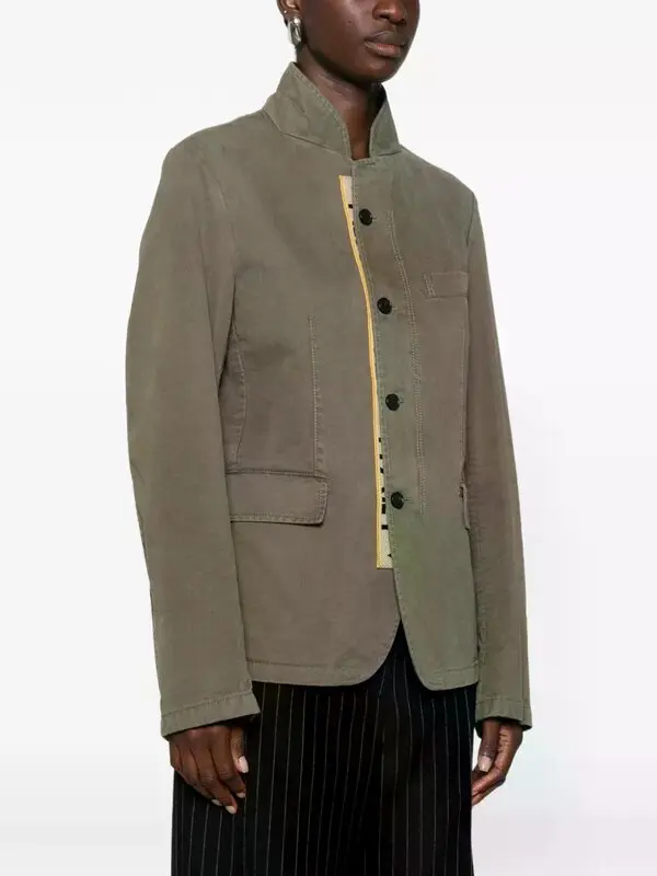 Fendi Logo-print Military Jacket