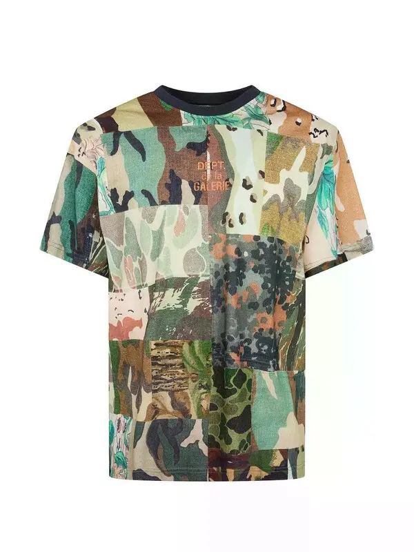 GALLERY DEPT. Camouflage-print T-shirt