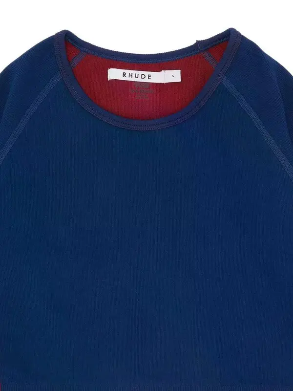 Rhude Logo-print Cropped Top